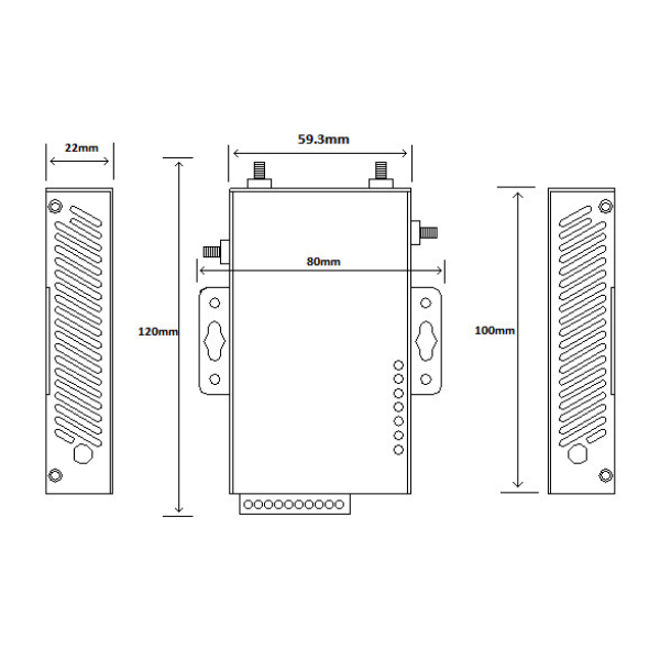 Proroute H685 4G Router - Compact Industrial M2M LTE Router